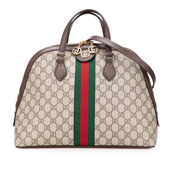 Gucci | Bags | Gucci Gg Supreme Sherry Shoulder Bag 2way Beige Brown ...